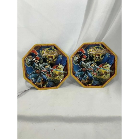 Zak Designs | Dining | Disney Pirates Of The Caribbean Melamine Plate ...